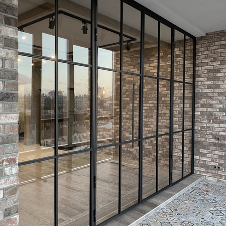 Перегородки в стиле loft / межкомнатные перегородки