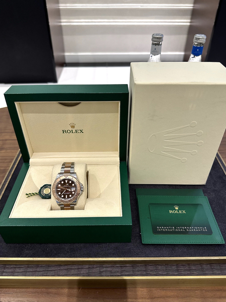 NEW Rolex Yacht-Master 40mm Steel and Everose Gold