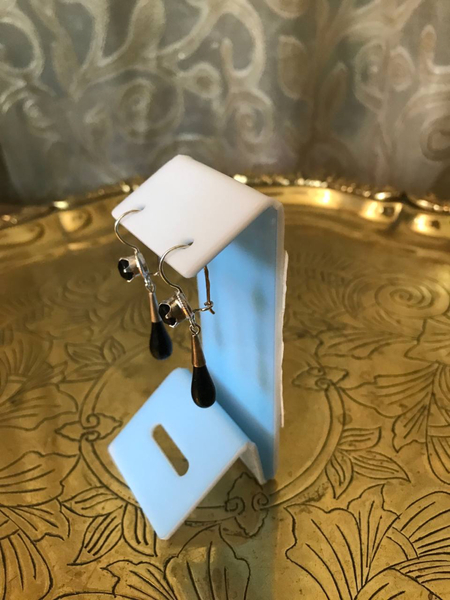 Винтажные серьги серебро