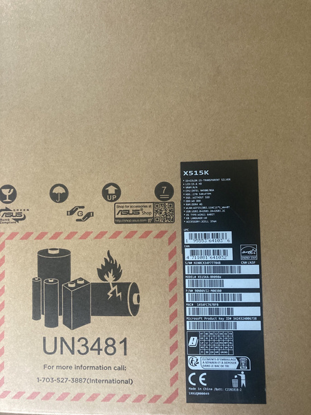 ASUS  1 tb 54R+FTPM;DDR4 4 G