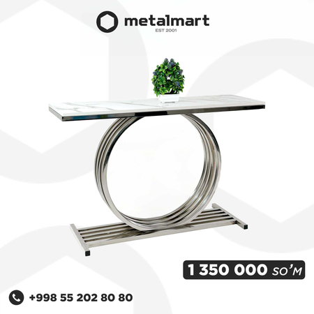 loft dizaynda ishlangan stollar