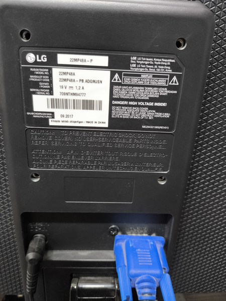 LG 22MP48A-P 22