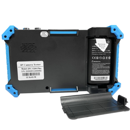 Многофункциональный ip/cctv тестер IPC 5200 Plus, tester ip/ahd/analog