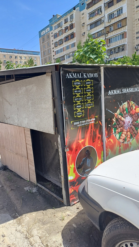 Shashlik quraxonasi temrdan yasalgan