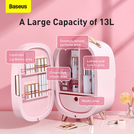 Холодильник косметический с зеркалом Baseus Beauty Fridge