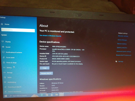 Ноутбук, Acer, Windows 10 Pro.