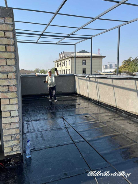 Гидроизоляция фундамента. Кровля крыши. Ремонт крыши.