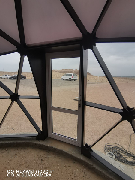 Glamping. Besedka, kupola, gumbaz, aura. Глемпиг, Беседка, куполь, гум