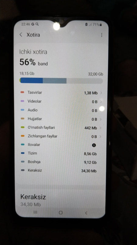 Samsung A10s sotiladi