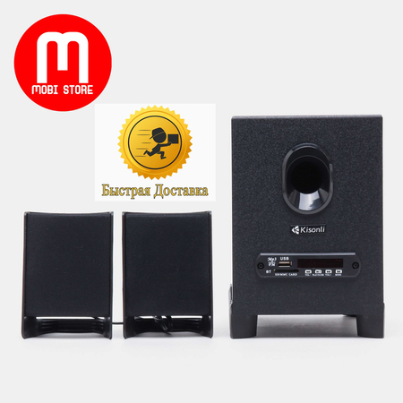 Kомпьютерные колонки Kisonli TM-6000U, Bluetooth (Garantiya)