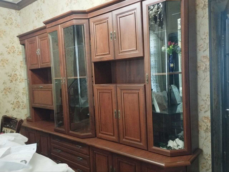 Стенка гарнитур для гостиной в упакованном виде.