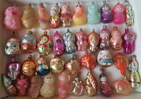 Советские елочные игрушки