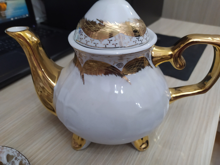 Красивый кофейный сервиз