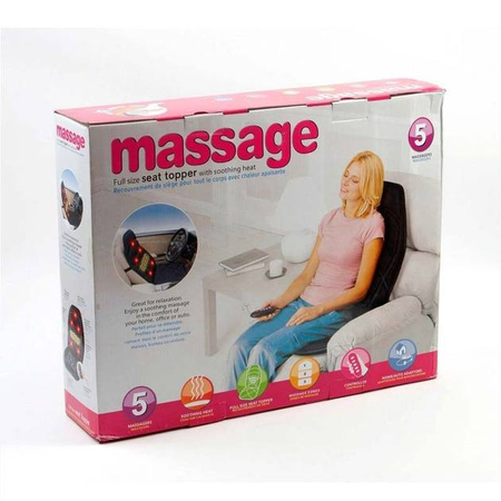 Массажная накидка на кресло Massage JB-100B 12/220V LY61 - поможет сня