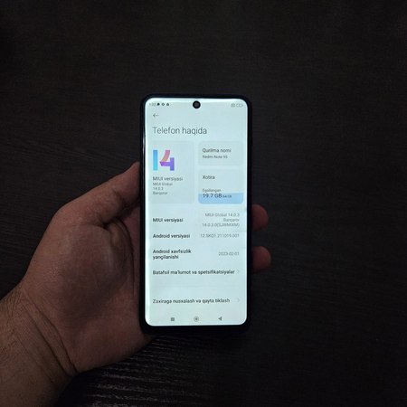 Redmi Note 9S srochna sotiladi
