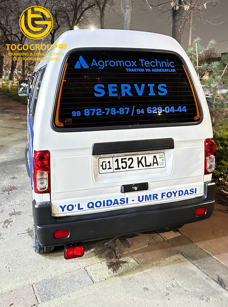 Avto reklama va tashqi reklama xizmatlari
