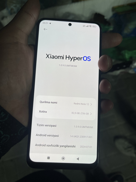 Redmi not 12 256Gb