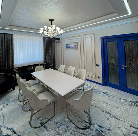 ЖК Parisien 3-комнатная 2/8 90 м² евроремонт мебель, техника