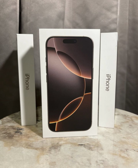 iPhone 16 pro 128gb desert titanium LL/A (esim)