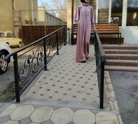 Платье в стиле бохо .