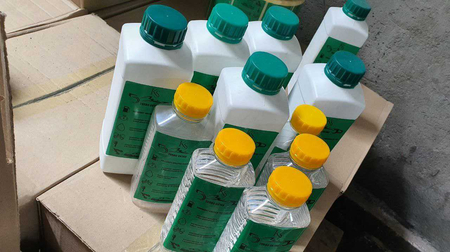 0,5 litrli izopropil spirtida ishlab chiqarilgan BIOFUEL 