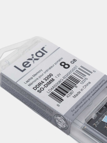 Оперативная память Lexar DDR4 8/16Gb, 3200MHz