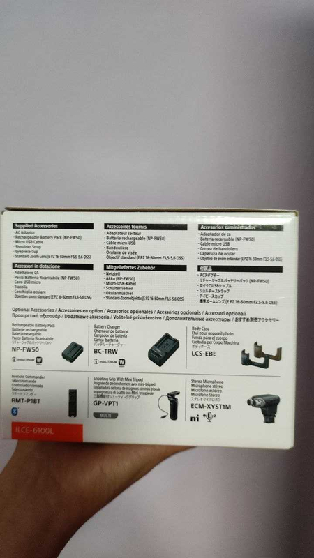 Камера Sony A6100