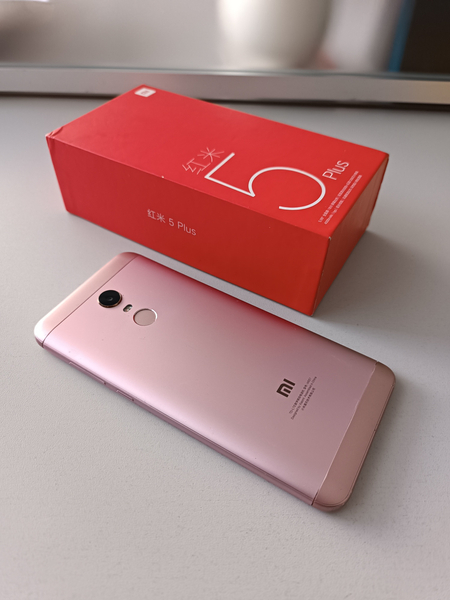 Redmi 5 Plus 4/64GB Rose Gold. Гарантия! Доставка!