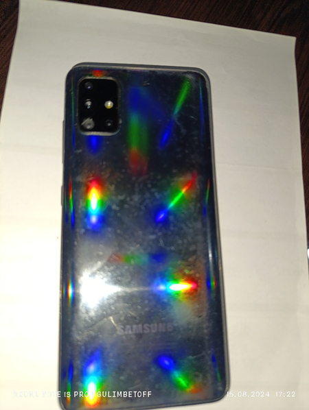 Samsung A51 ekrani ketken baska aybi joq hamme jeri isteydi kelisemiz