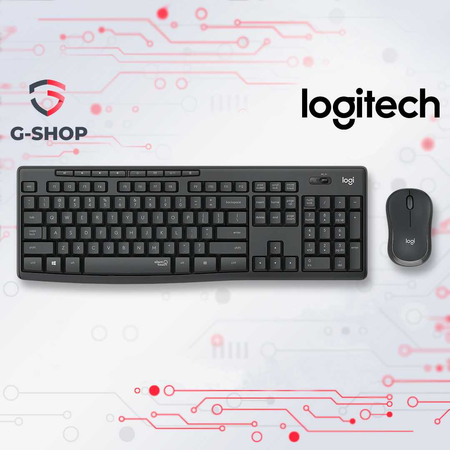 Офисный беспроводной набор клавиатура мышь Logitech MK295 Silent RU