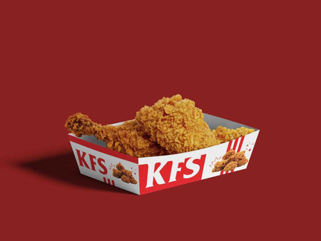 KFC uchun korobka