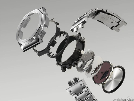 Японский оригинал casio gm b2100 FULL STEEL