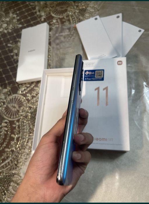 Xiaomi Mi 11T 5G\\n8+8/128Gb \\nholati ideal\\nkarobka dakument bor\\naybi yoq