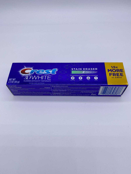 Зубная паста Crest 3D White Stain Eraser Fresh Mint