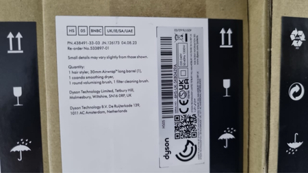 DYSON HS 05 nickel copper MINI