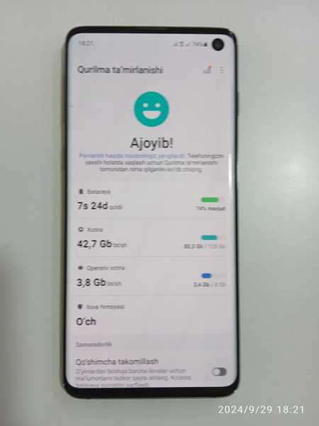 Samsung galaxy s10