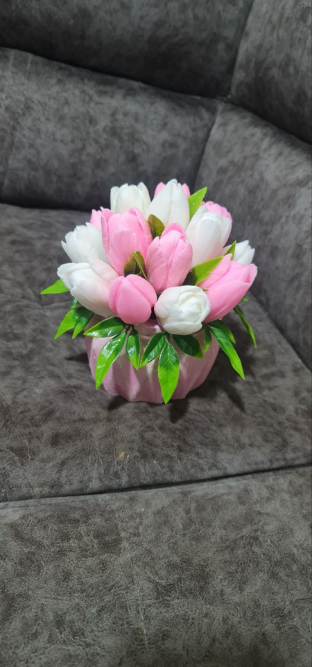 Sovundan yasalgan iforli gullar
