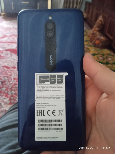 Redmi 8 3.32lik 700.00 som