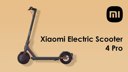 Электросамокат Xiaomi Electric Scooter Pro 4