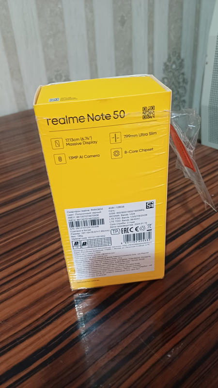 Realme note 50 новый телефон