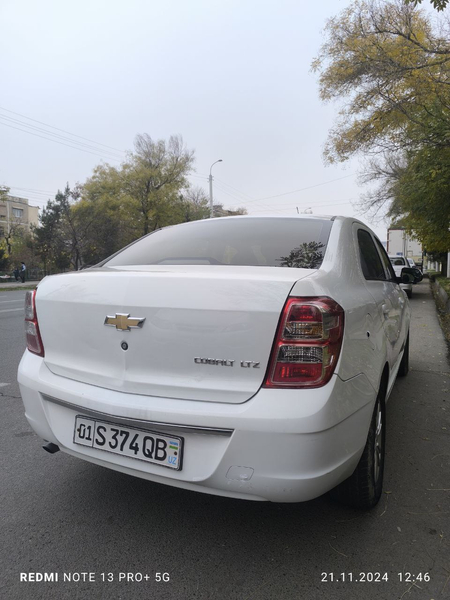 Chevrolet Cobalt 2021 yil metan bor