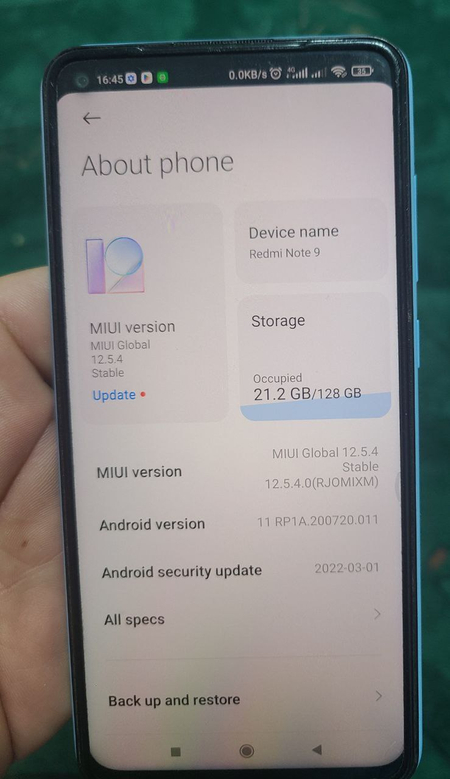 Redmi not 9  aybi umuman yoʻq  Kelishimiz