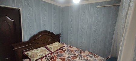 Продается своя 1ком  квартира .Алмазарский район.