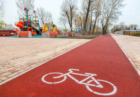 Строительство беговых и велодорожек. Качественные спортивные покрытия