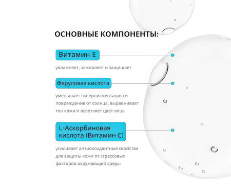 Революционная сыворотка для лица с витамином С+Е и феруловой кислотой