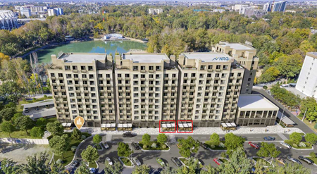 АРЕНДА коммерция в NRG Park с террасой 1 линия, 160м2 . Без комиссии
