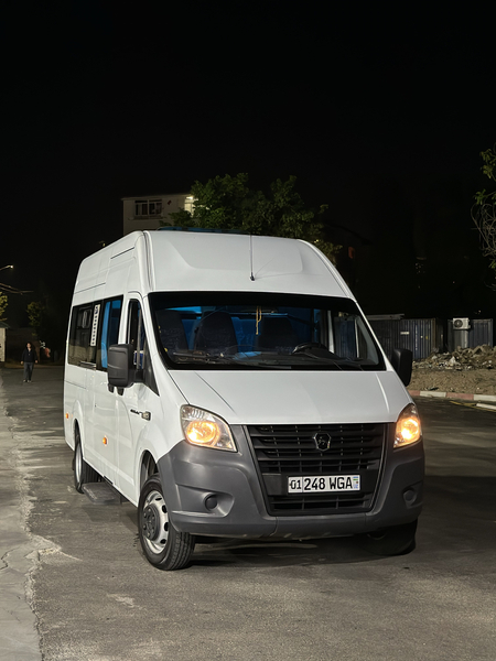 Mikroavtobus Gazel next 17 kishilik transport xizmati