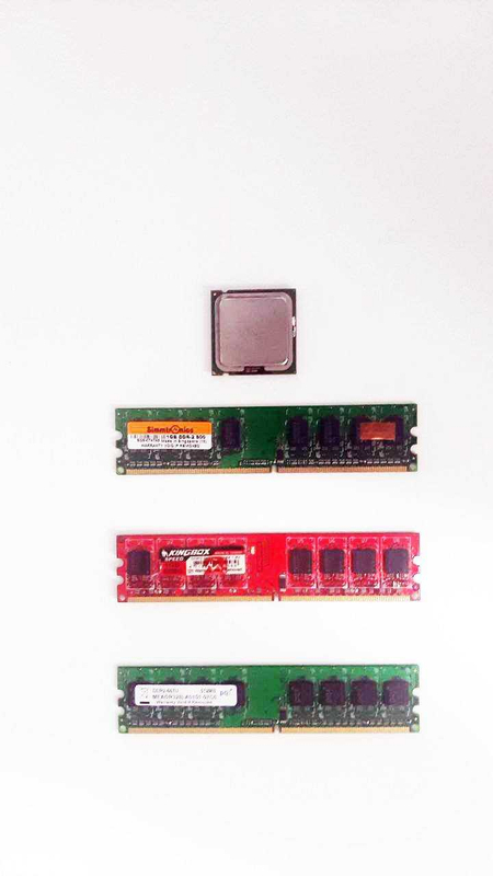 ОЗУ 2g, 1g, 512mg и Intel Pentium 4 - 3.2 ГГц