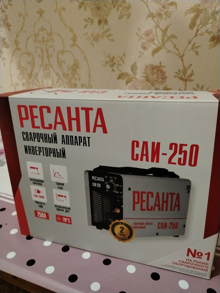 Svarka apparat resanta 250A