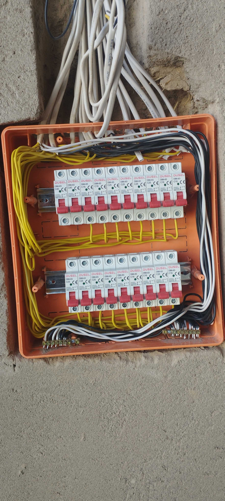 Elektr toplipol ustanovka va elektrik ishlari
